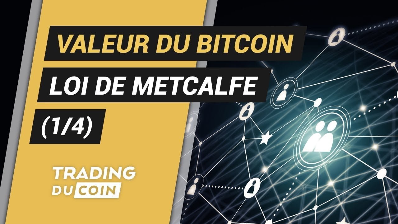 Valeur du bitcoin : loi de Metcalfe (1/4) - Crypto-Facile